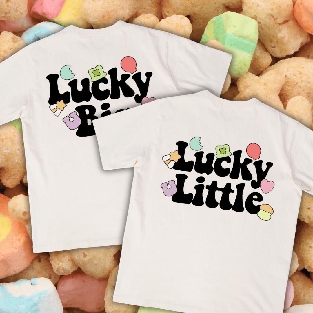 Lucky Big Lucky Little (PNG File) - Etsy