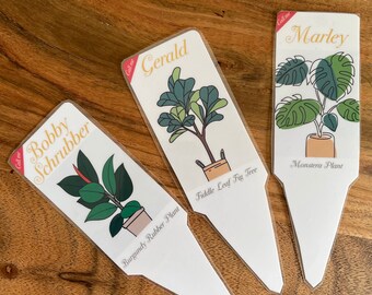 Custom Plant Tags - Etsy