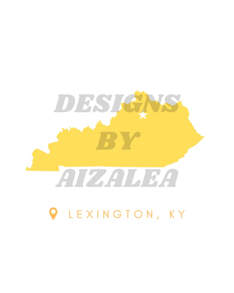 Lexington (yellow) | Digital Print INSTANT DOWNLOAD - Etsy
