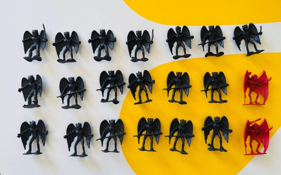 Dragonriders of the Styx Miniature Figures DFC Toys 80s Demons and ...