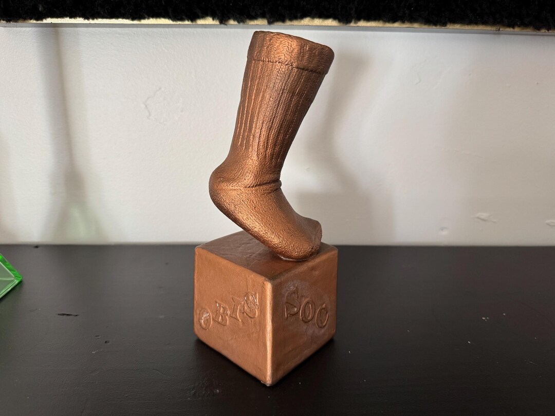 Unique and Unusual Sock Statue Outsider Folk Art - Etsy