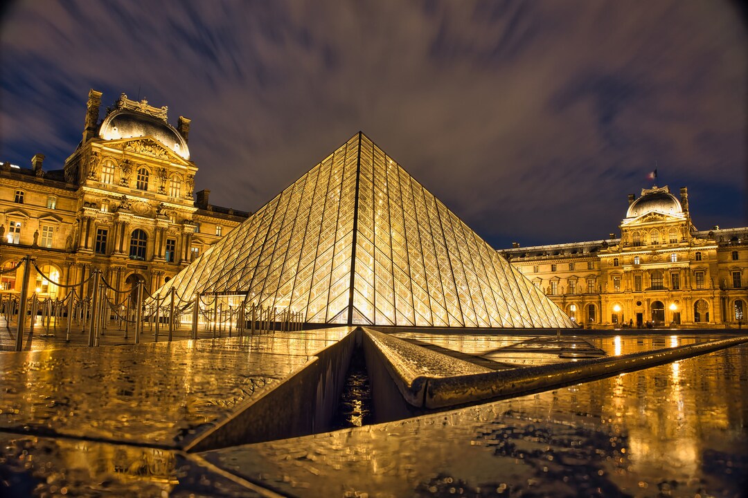 The Louvre - Digital Download - Etsy