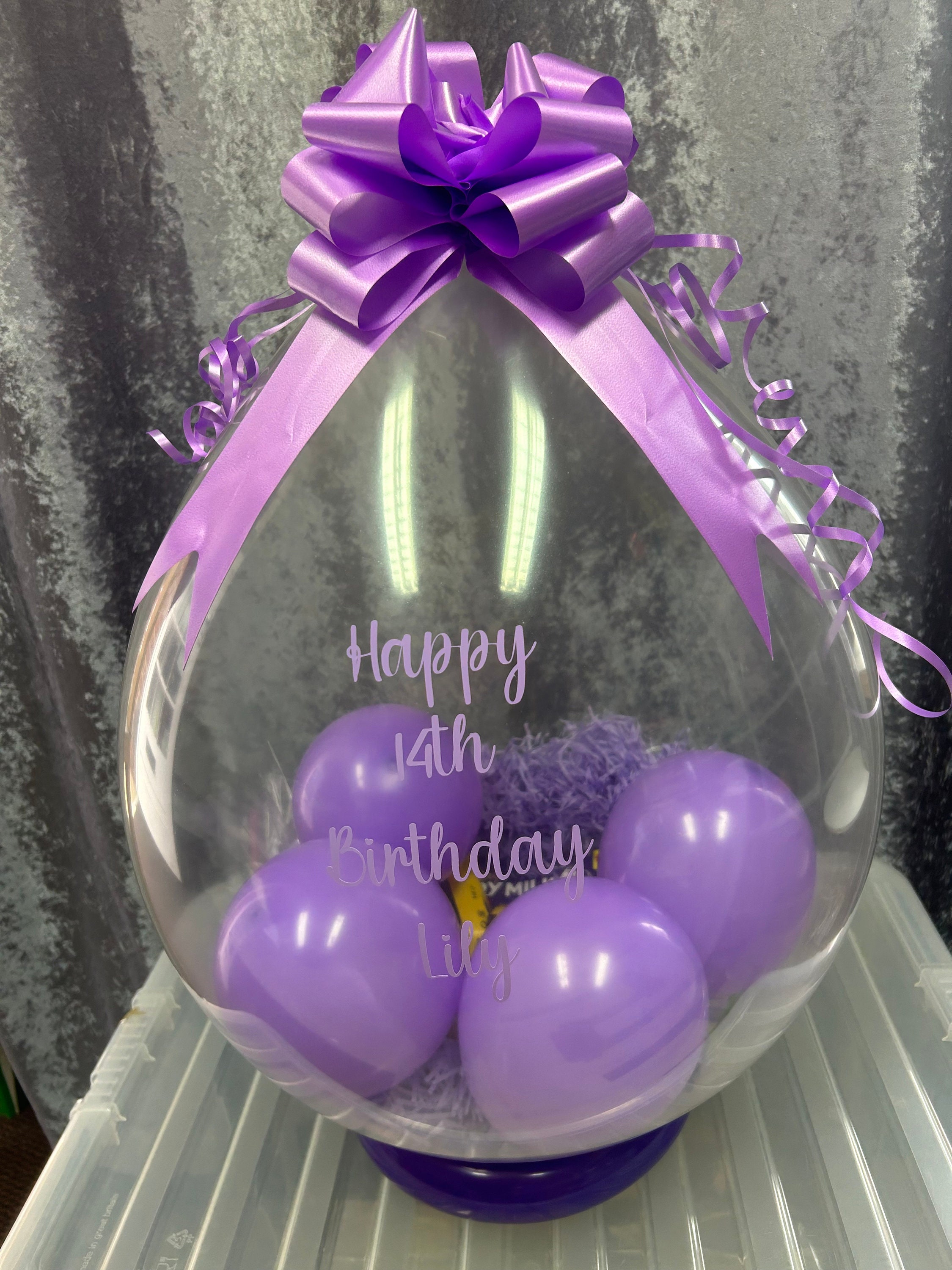 Birthday Money Popping Balloon Personalised Birthday Balloon POP ME DIY ...