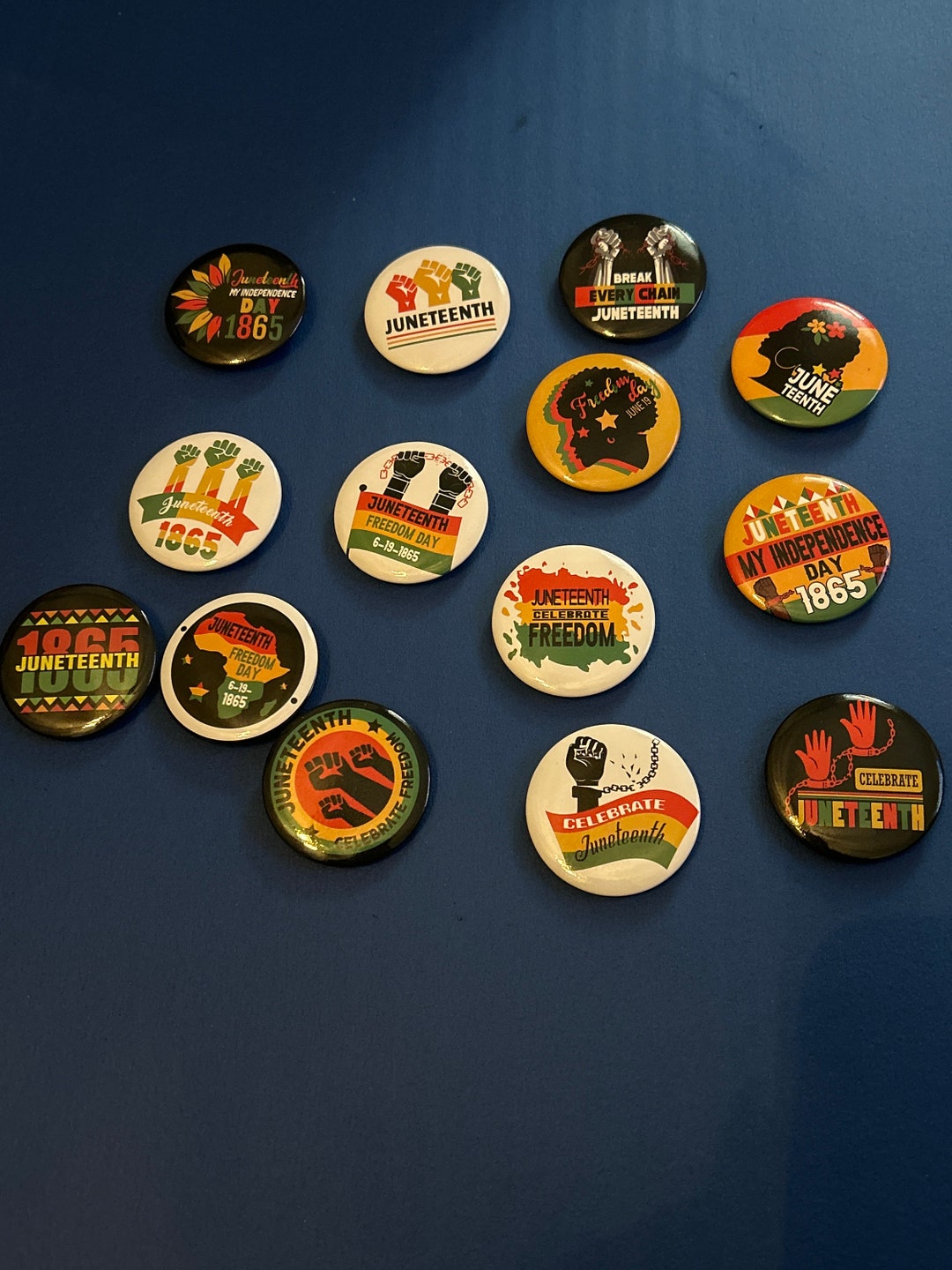 Juneteenth Pins - Etsy