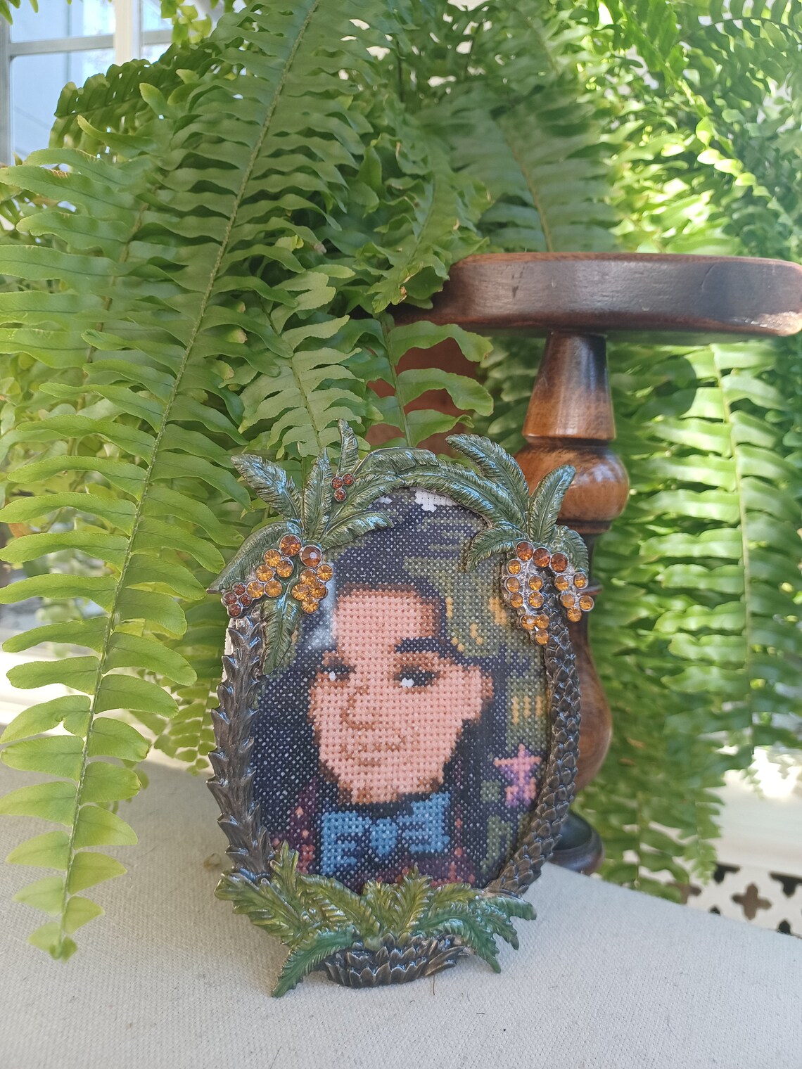 The Pirate's Wife - Birdie Stardew Valley Framed Cross Stitch - Etsy