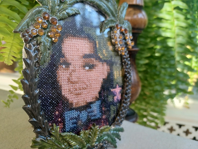 The Pirate's Wife - Birdie Stardew Valley Framed Cross Stitch - Etsy