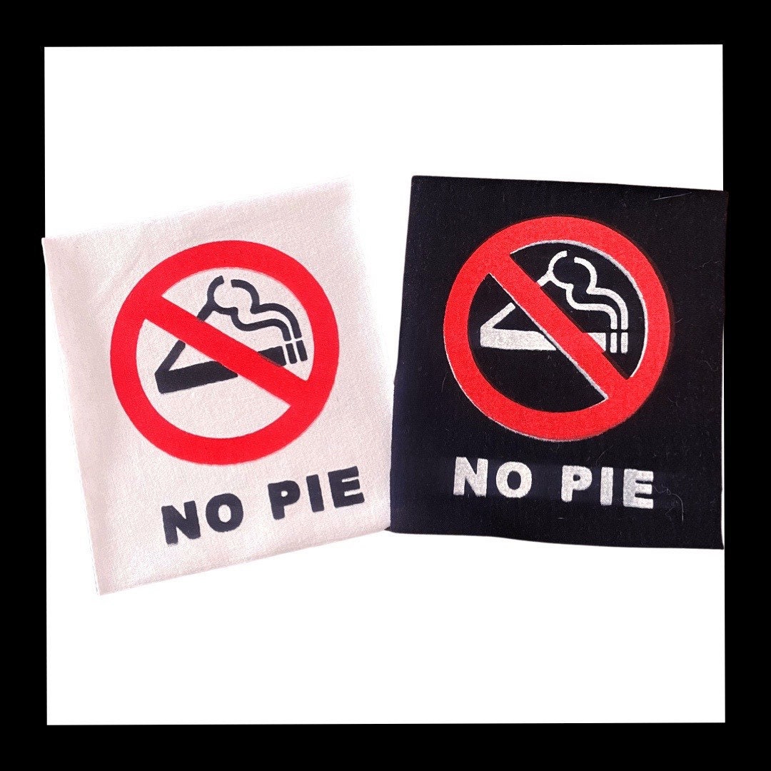 PATCHES No Pie - Etsy