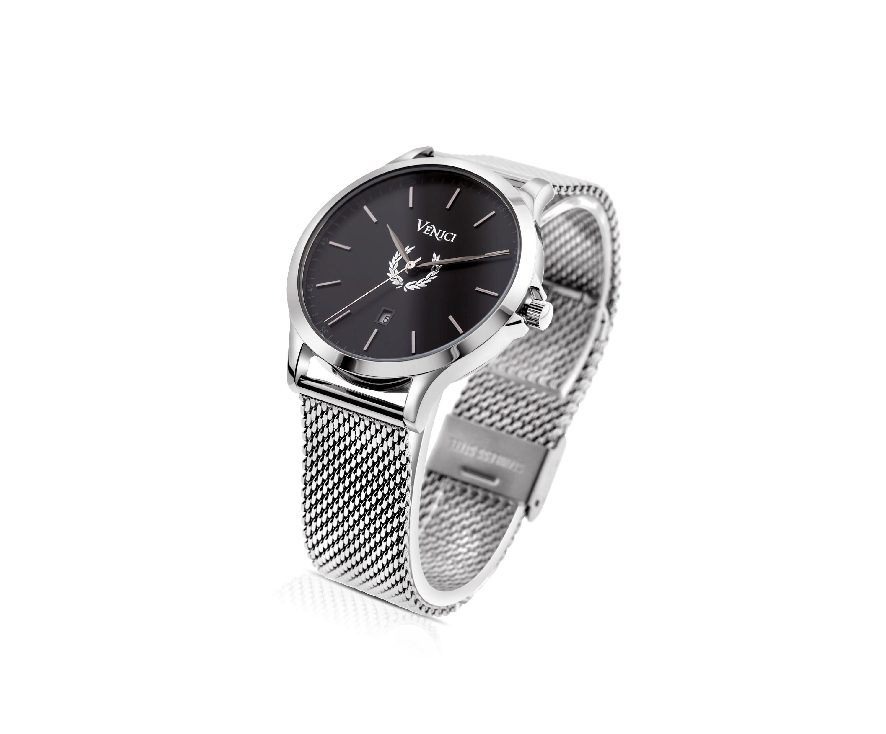 Luxury Men's Watch Caesar's Silver Wrist Watches - Etsy