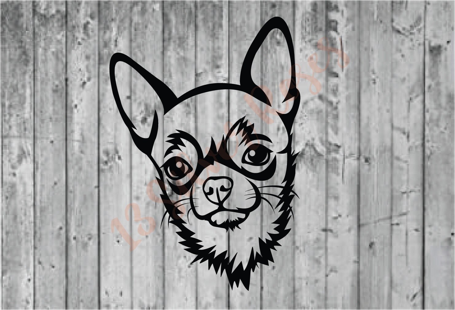 Chihuahua SVG Digital Download File (personal Use) - Etsy
