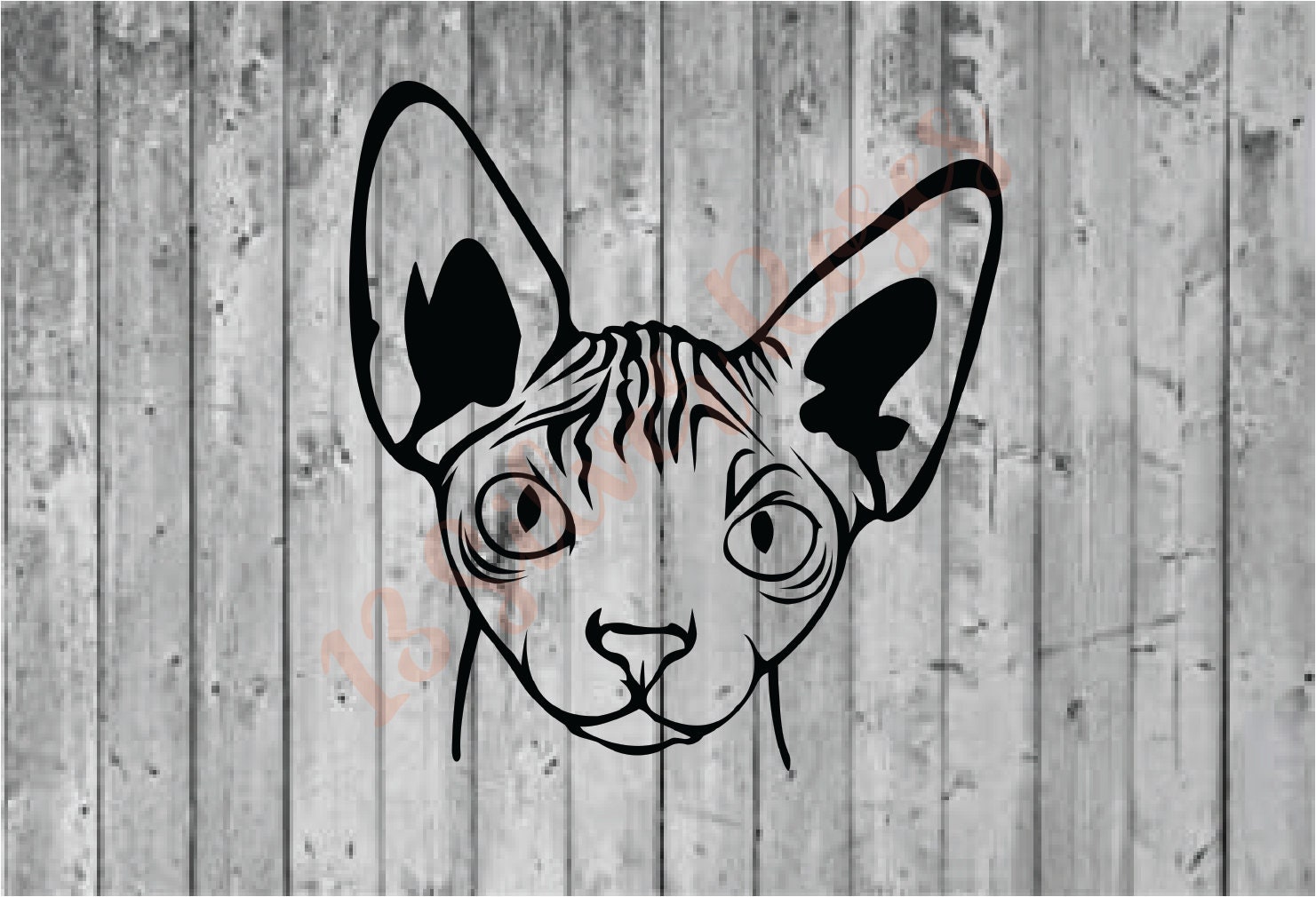 Sphynx Cat SVG Digital Download File (commercial Use) - Etsy