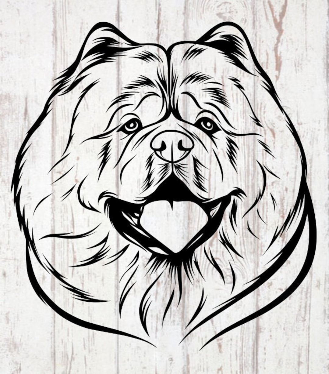 Chow Chow SVG Digital Download File (personal Use Only) - Etsy