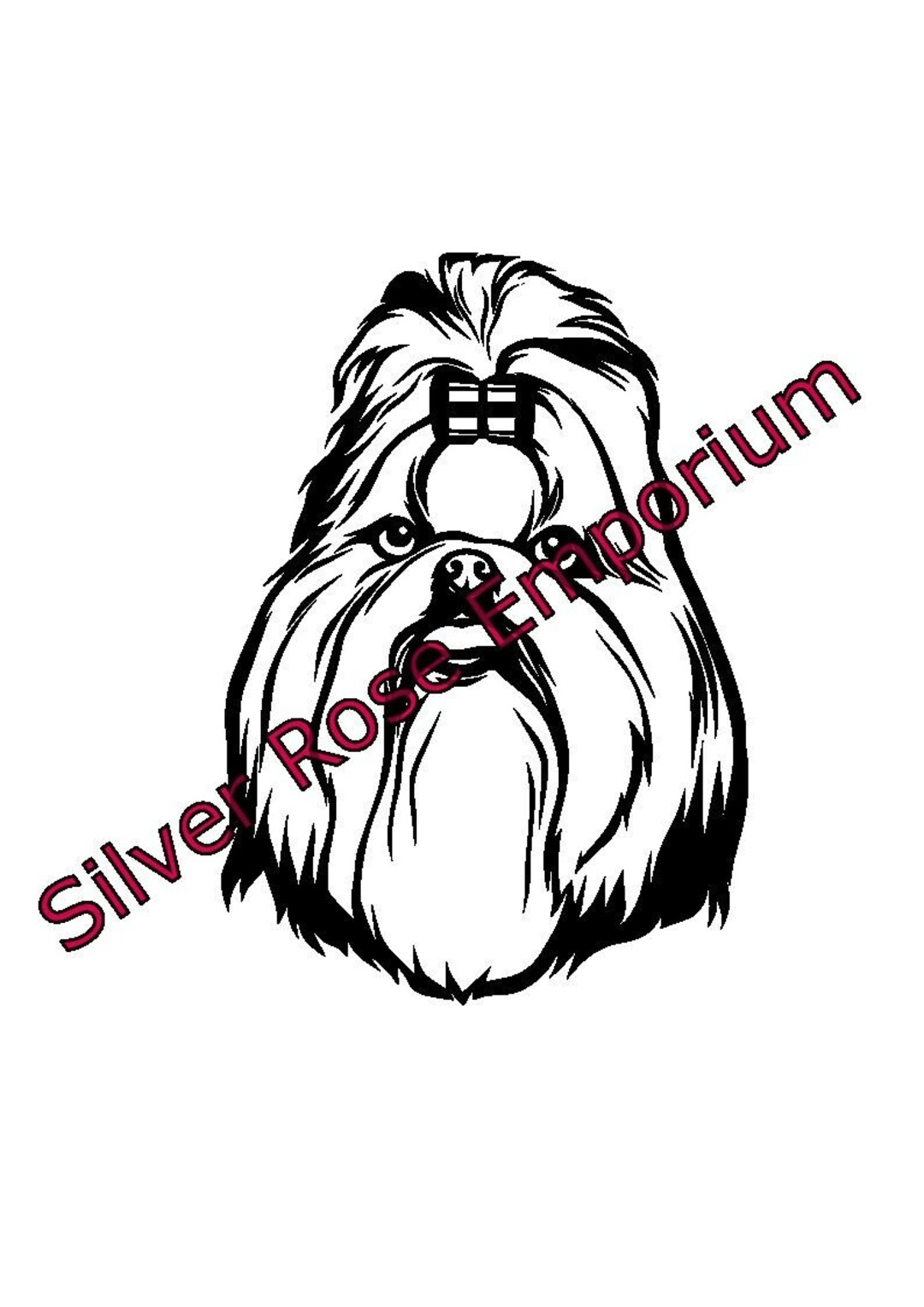 Shih Tzu SVG Digital Download File (personal Use) - Etsy