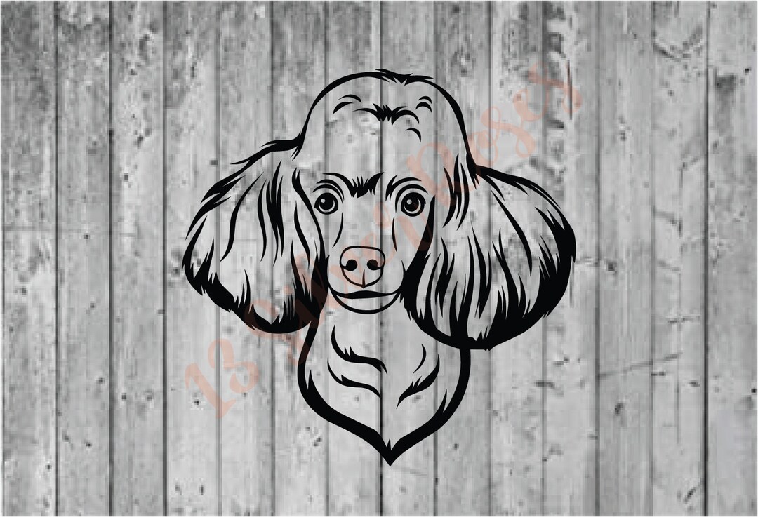 Poodle Dog SVG Digital Download File (personal Use) - Etsy