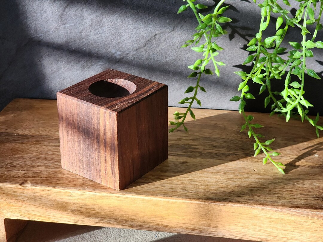 Walnut Essential Oil Diffuser, Wood Essential Oil Diffuser, Minimal ...