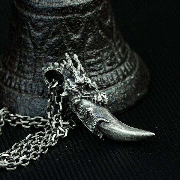 Dragon Tooth Pendant - Etsy