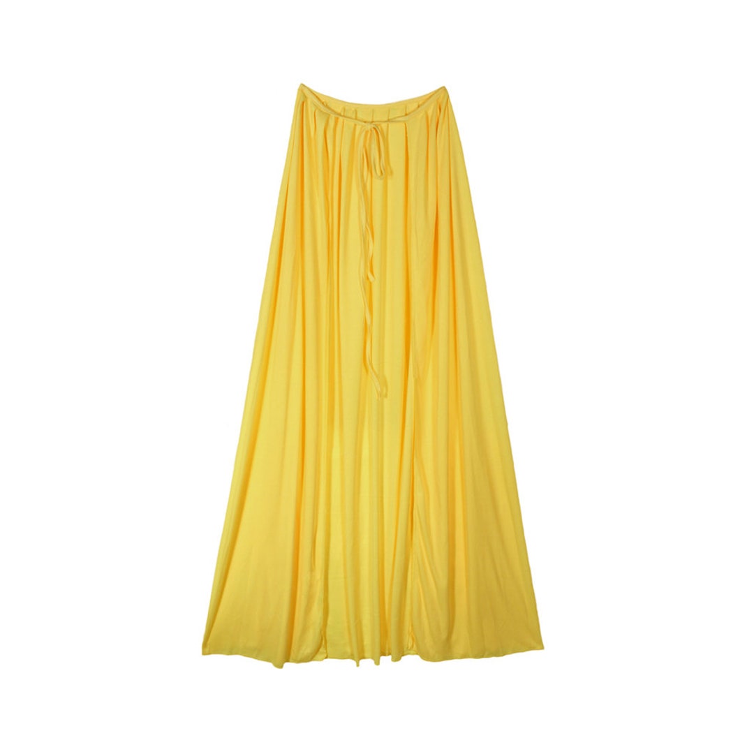 48 Long Adult Yellow Cape Men Women Halloween Superhero, Robin, Mario ...