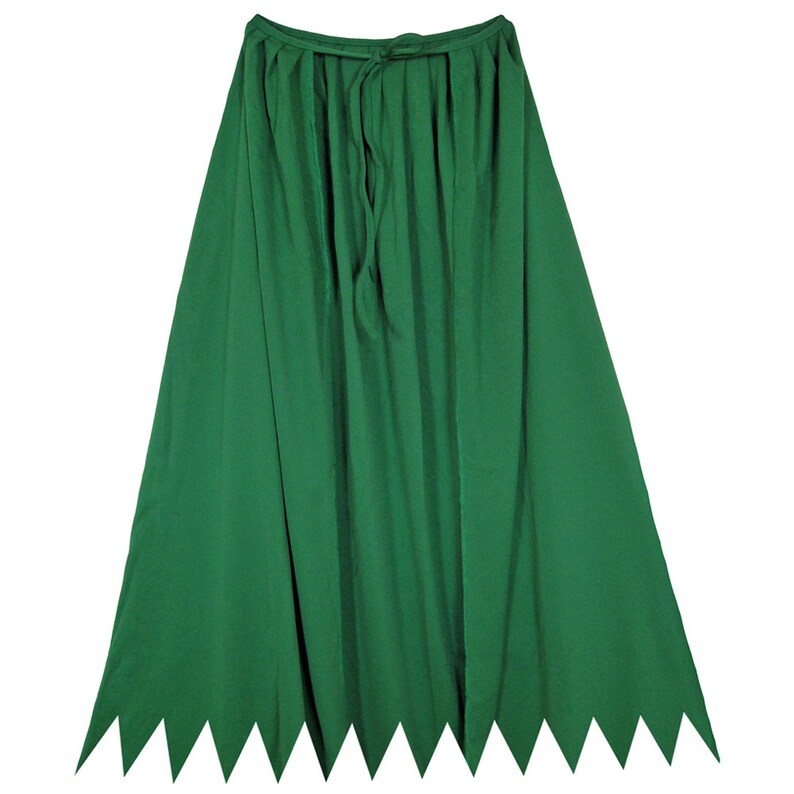 32 Long Green Cape Halloween Superhero Elf Wizard | Etsy