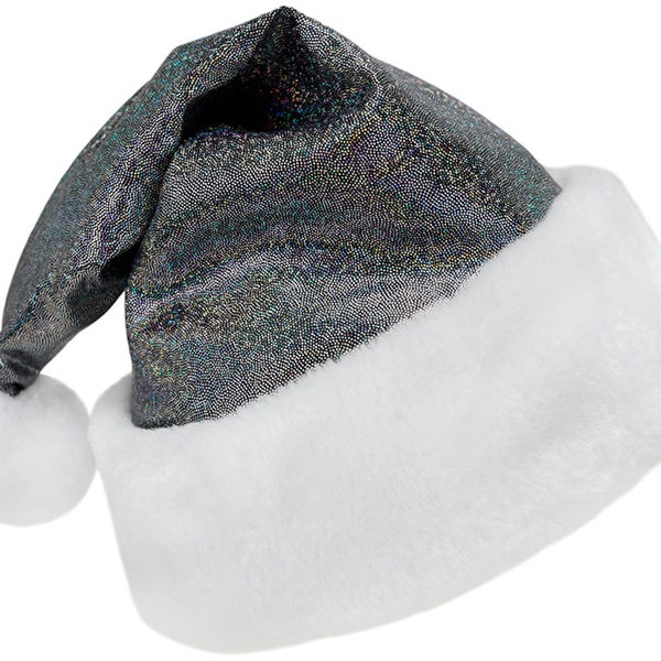 Black Santa Hat - Etsy