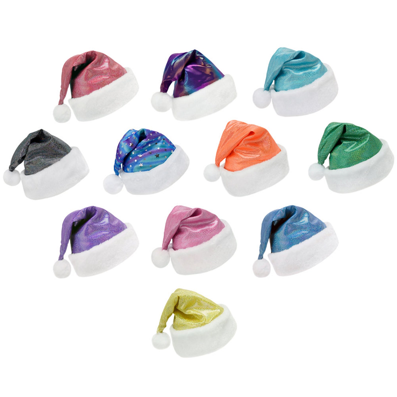 Sparkly Pink Santa Hat Fun Cute Child Kids Teen Adult - Etsy