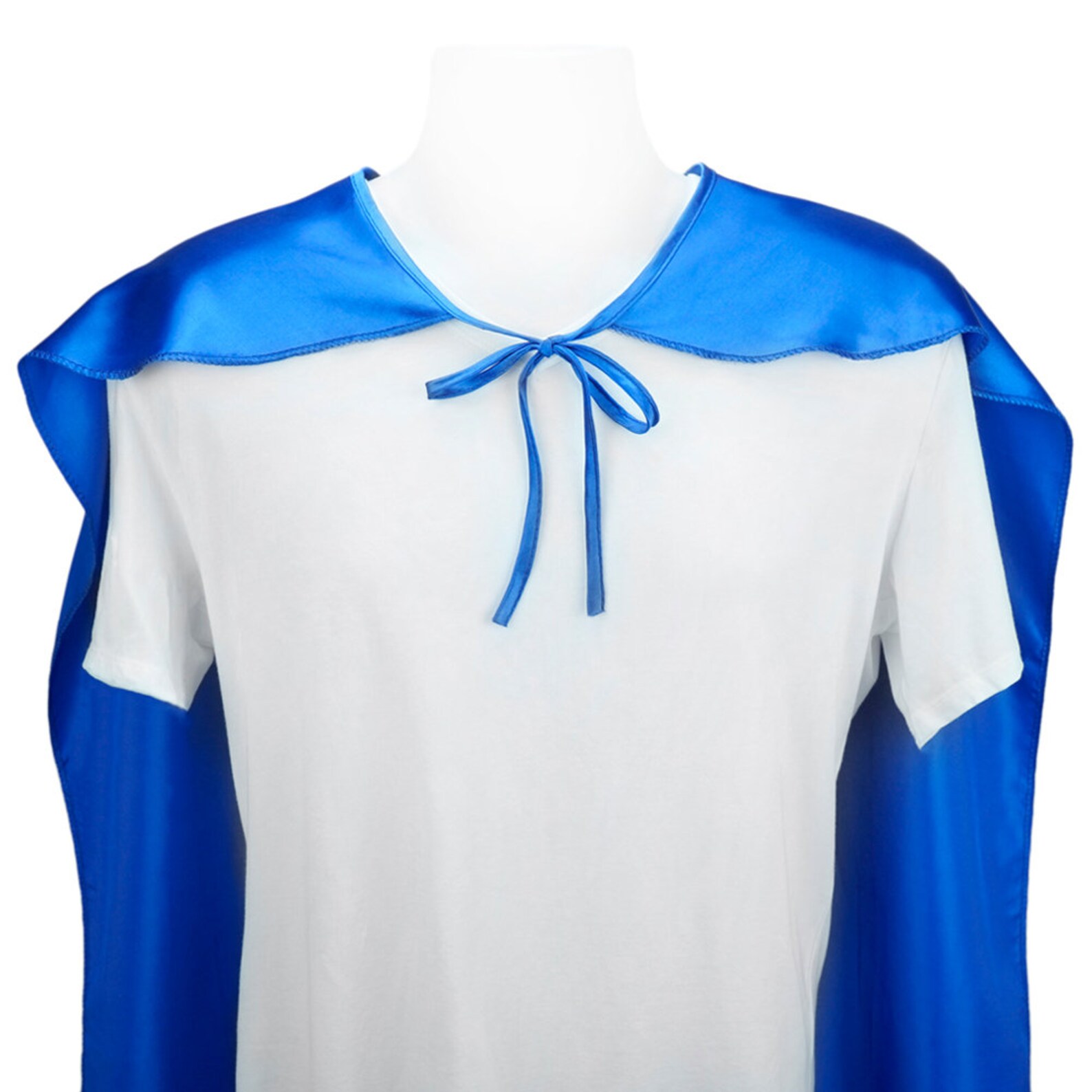 Shiny Blue Satin Superhero Cape Adult Teen Child Kids Super | Etsy