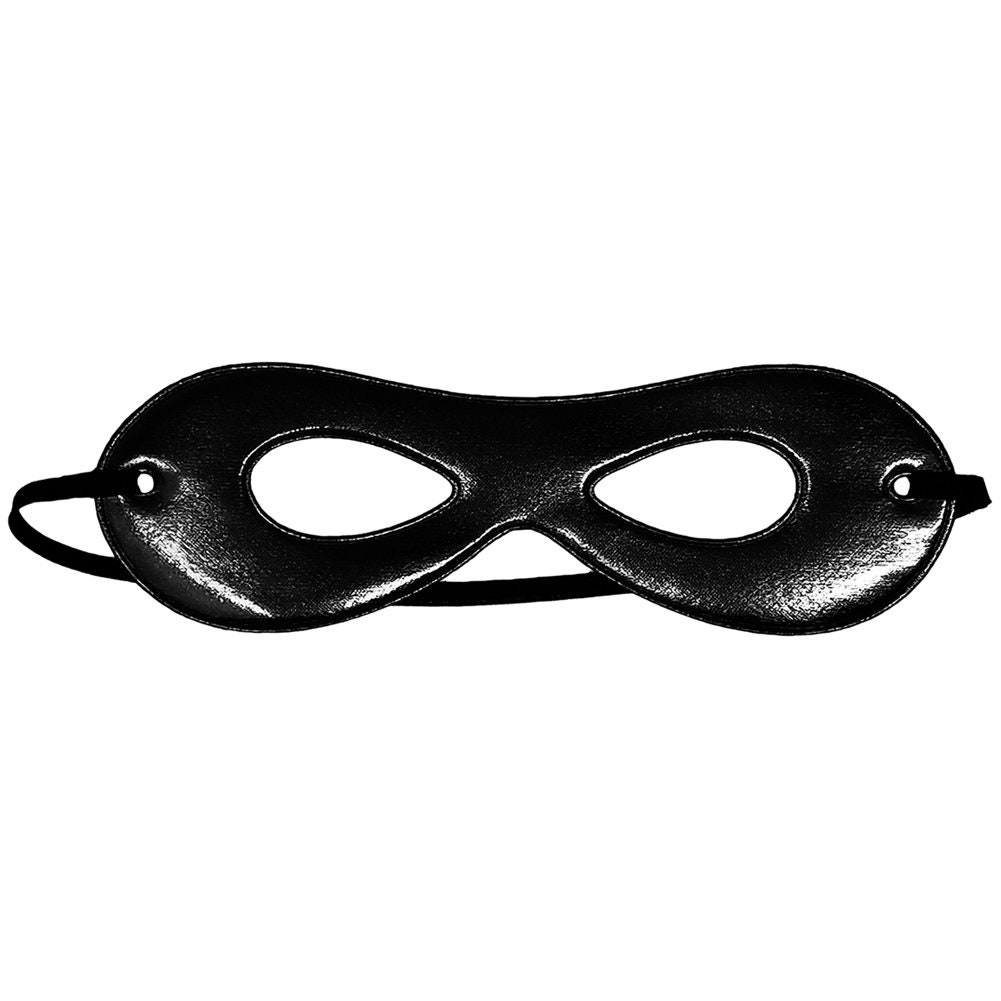 Adult Shiny Black Superhero Mask Teen Men Women Super Hero - Etsy