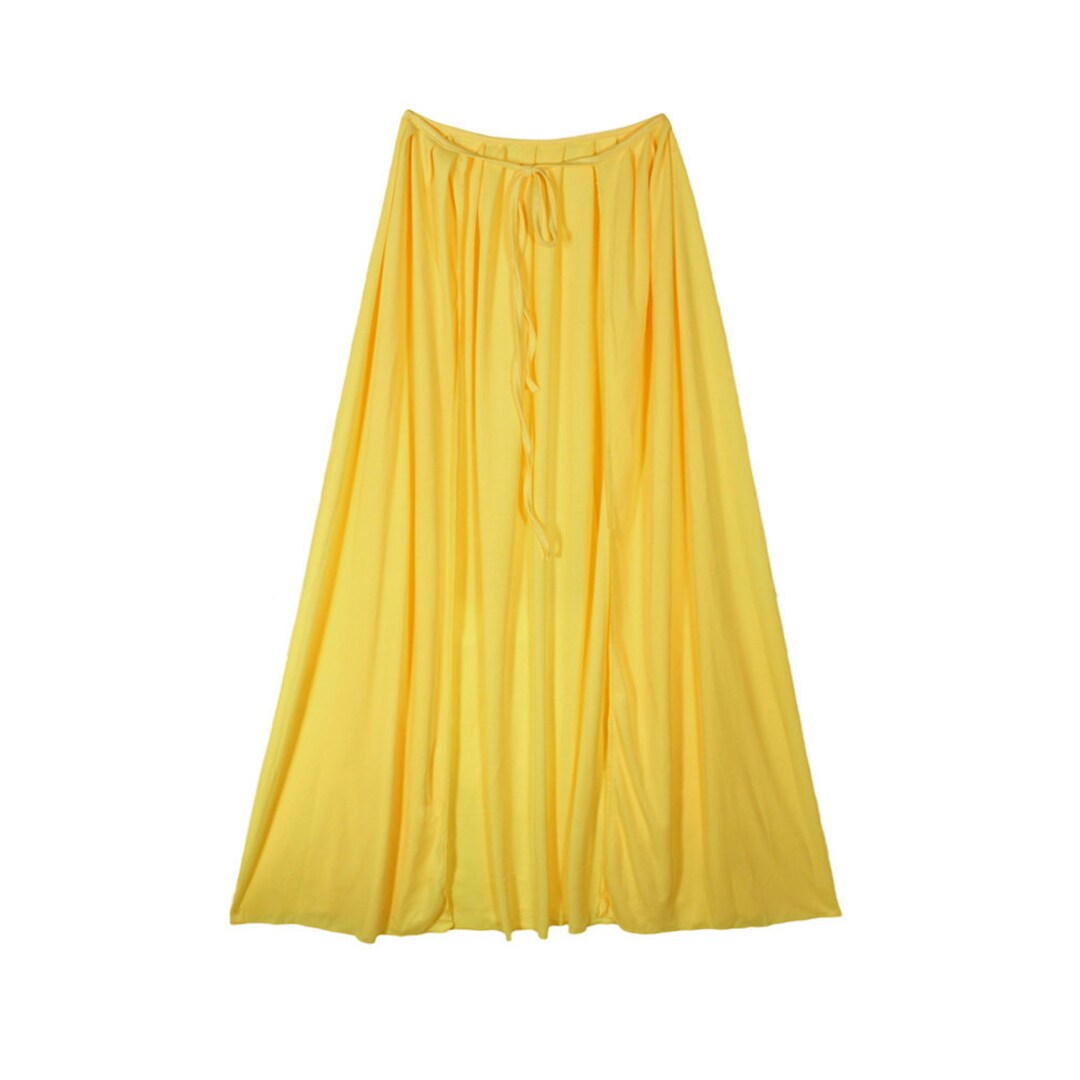 28 Long Yellow Cape Child Kids Adult Halloween Superhero, Robin, Mario ...