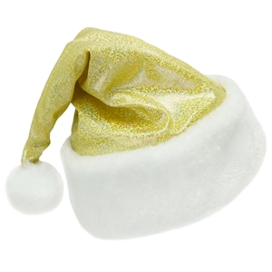 Sparkly Yellow Santa Hat Fun Cute Child Kids Teen Adult - Etsy