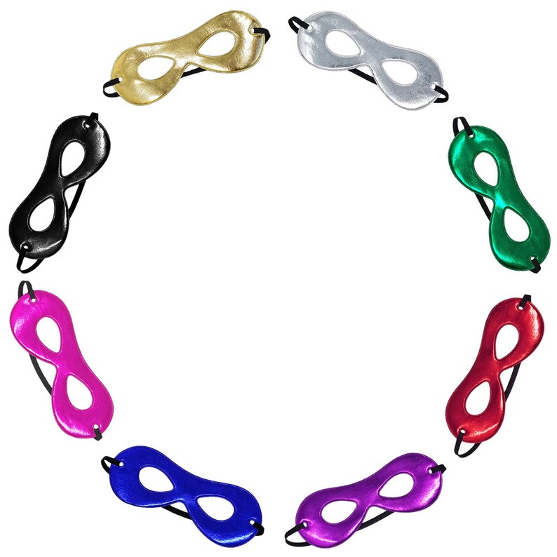 Child Shiny Silver Superhero Mask Children Kids Super Hero - Etsy