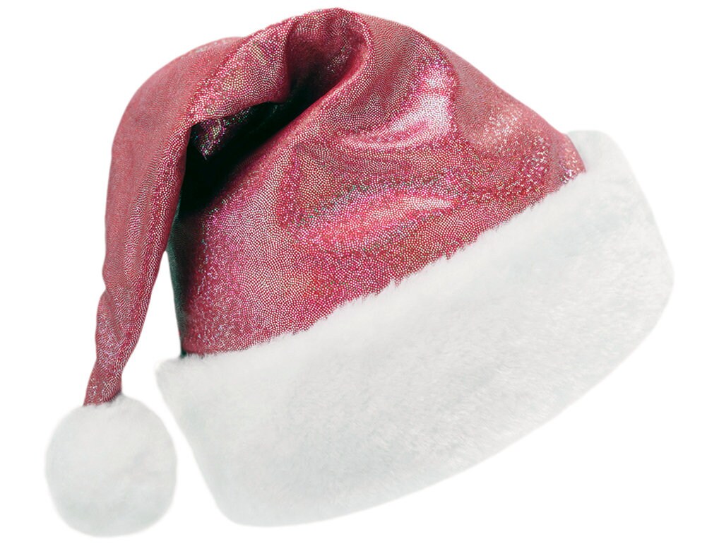 Sparkly Red Santa Hat Fun Cute Child Kids Teen Adult | Etsy