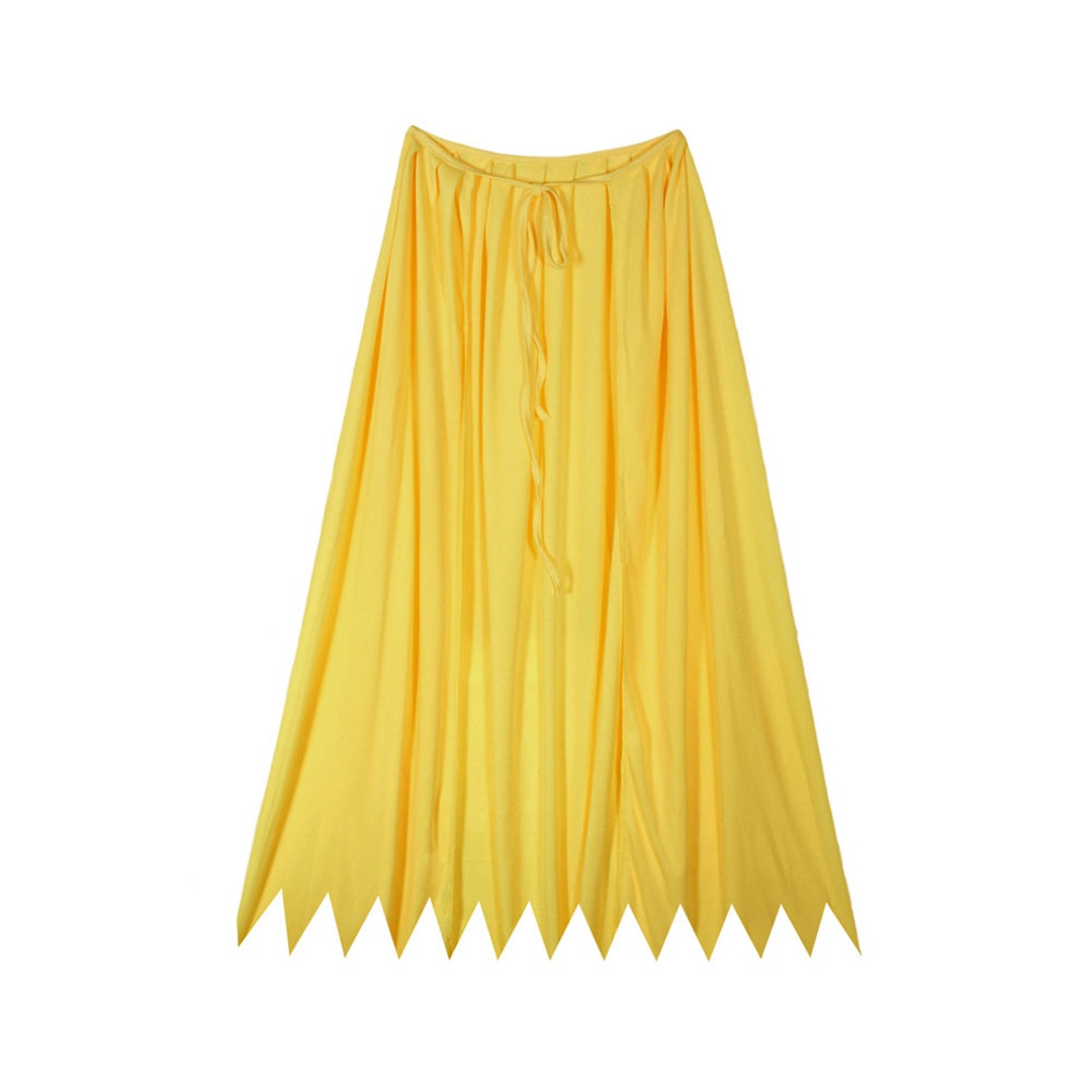 32 Long Yellow Cape Halloween Superhero Super Hero - Etsy