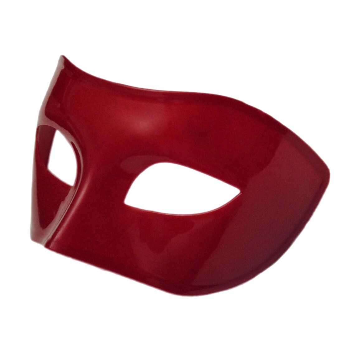 Burgundy Red Masquerade Mask Solid Color Plain Mask Prom - Etsy