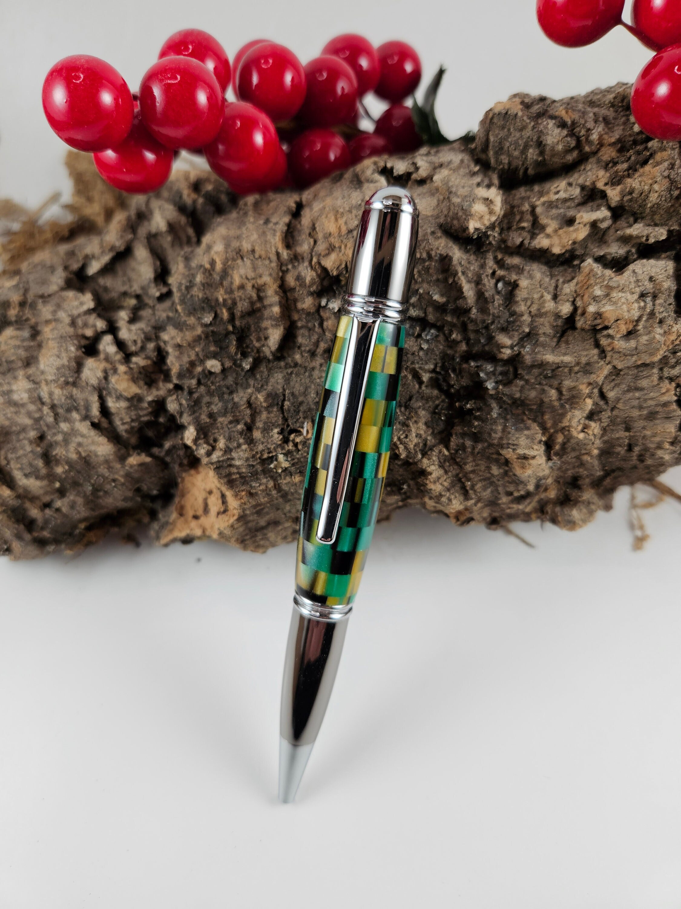 Minecraft Inspired Pen Rubix Pen Gamer Pen - Etsy