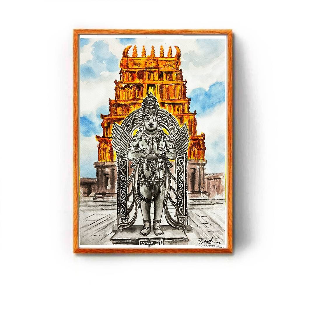 South Indian Wall Art, South Indian Paintings, Tamil Wall Decor ...