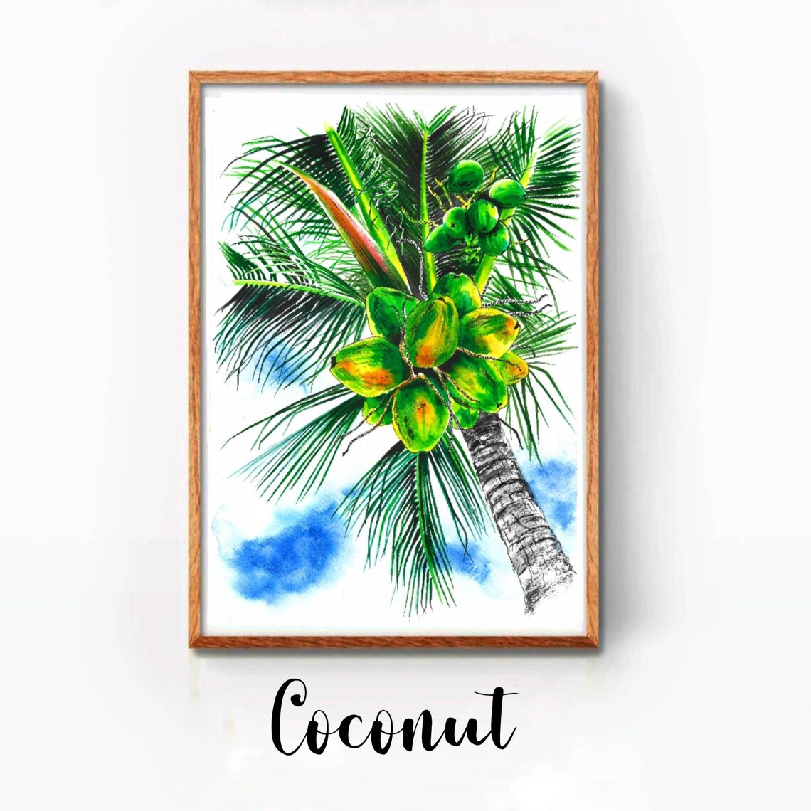 Tamil Nadu Watercolor Painting Tamil Wall Art Tamil Home - Etsy