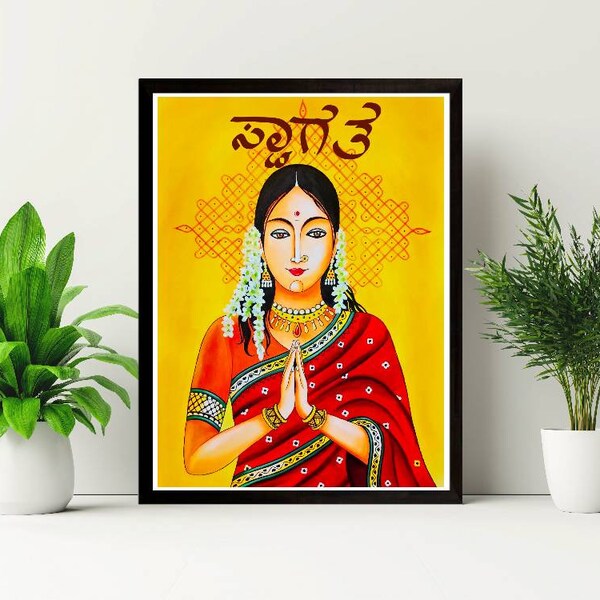 Swagat Poster - Etsy