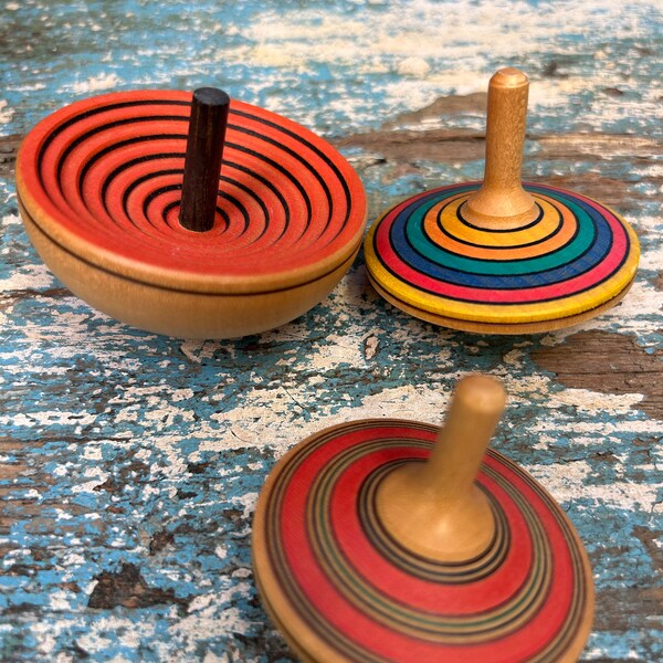 Spinning Tops - Etsy