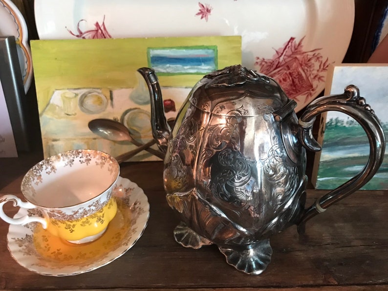 Sheffield Marked Silver Tea Pot Vintage on Sale - Etsy