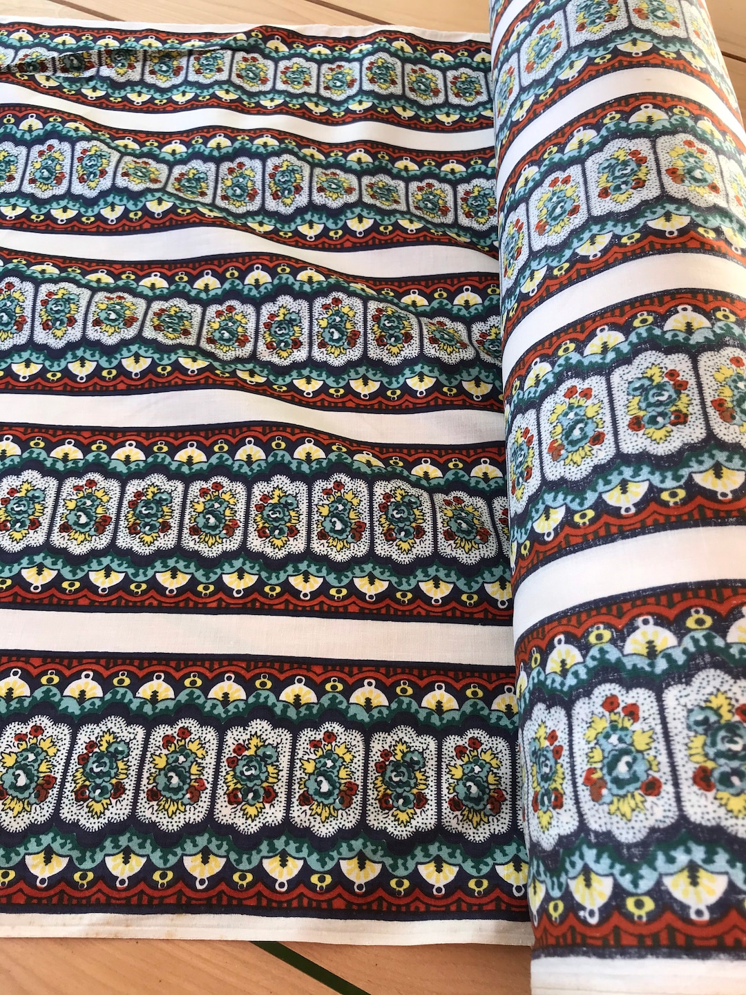 Souleiado Provence tela de borde 3 yds En Venta - Etsy España