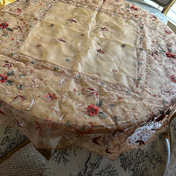 Square Table Topper - Etsy