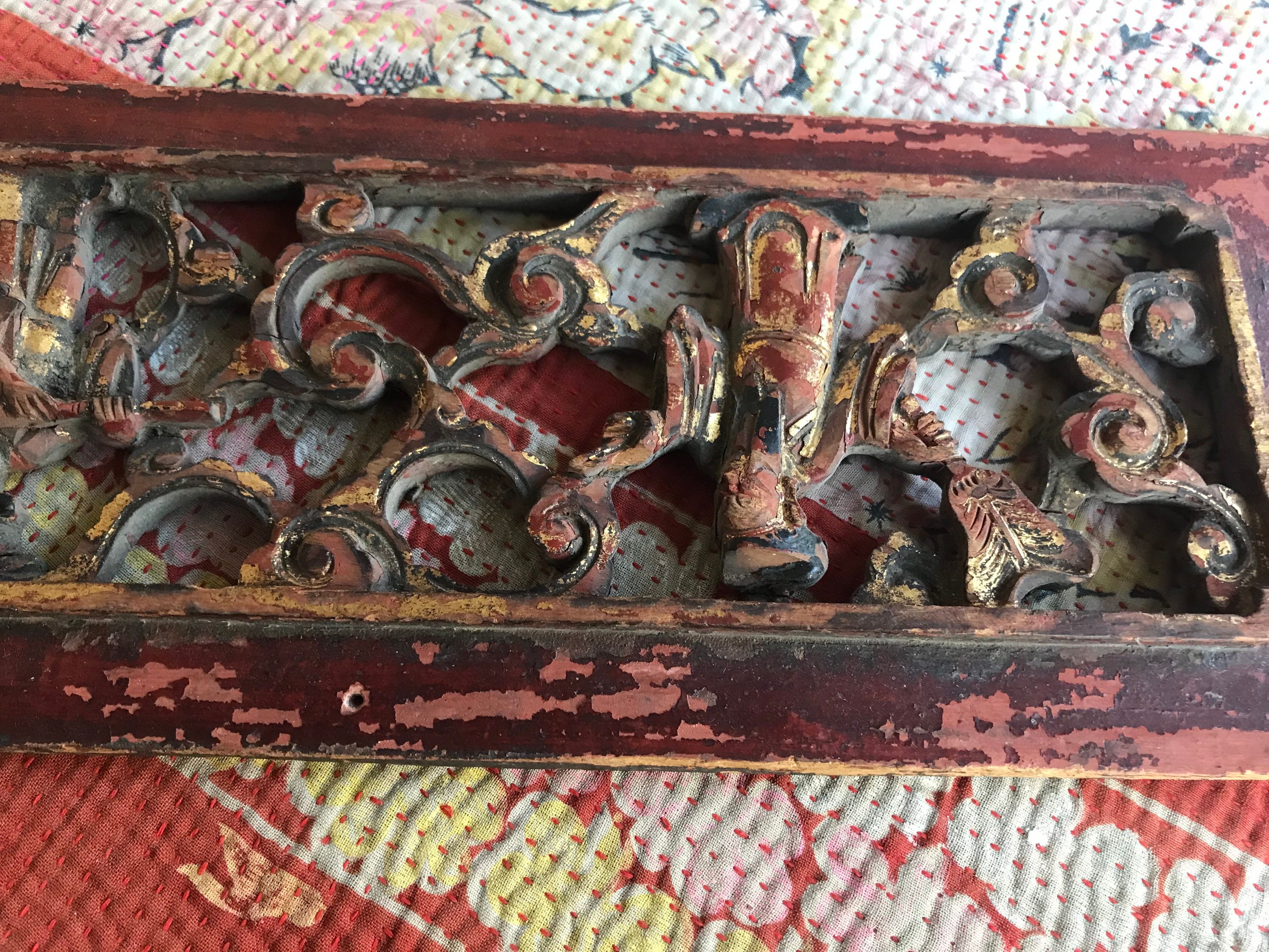 Carved Over Door Plaque Indo/chinese Flute Player 5-15” - Etsy
