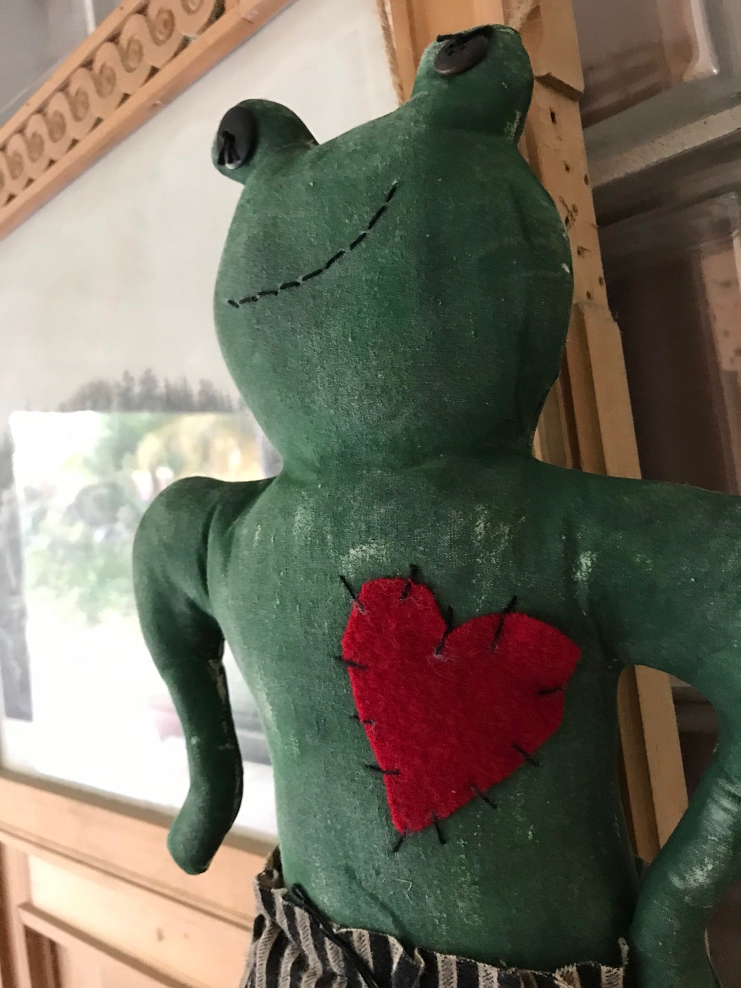 Frog Heat Doll Hand Made and Painted. on Sale - Etsy