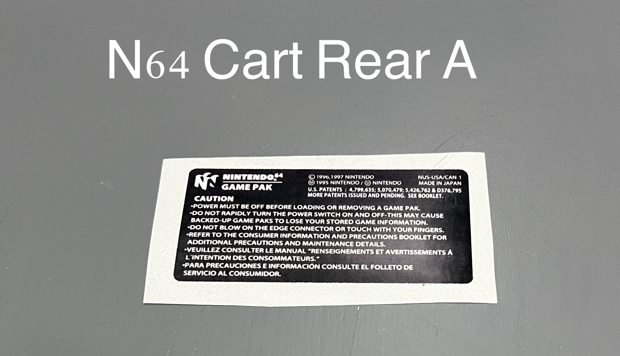 Nintendo Labels - Etsy