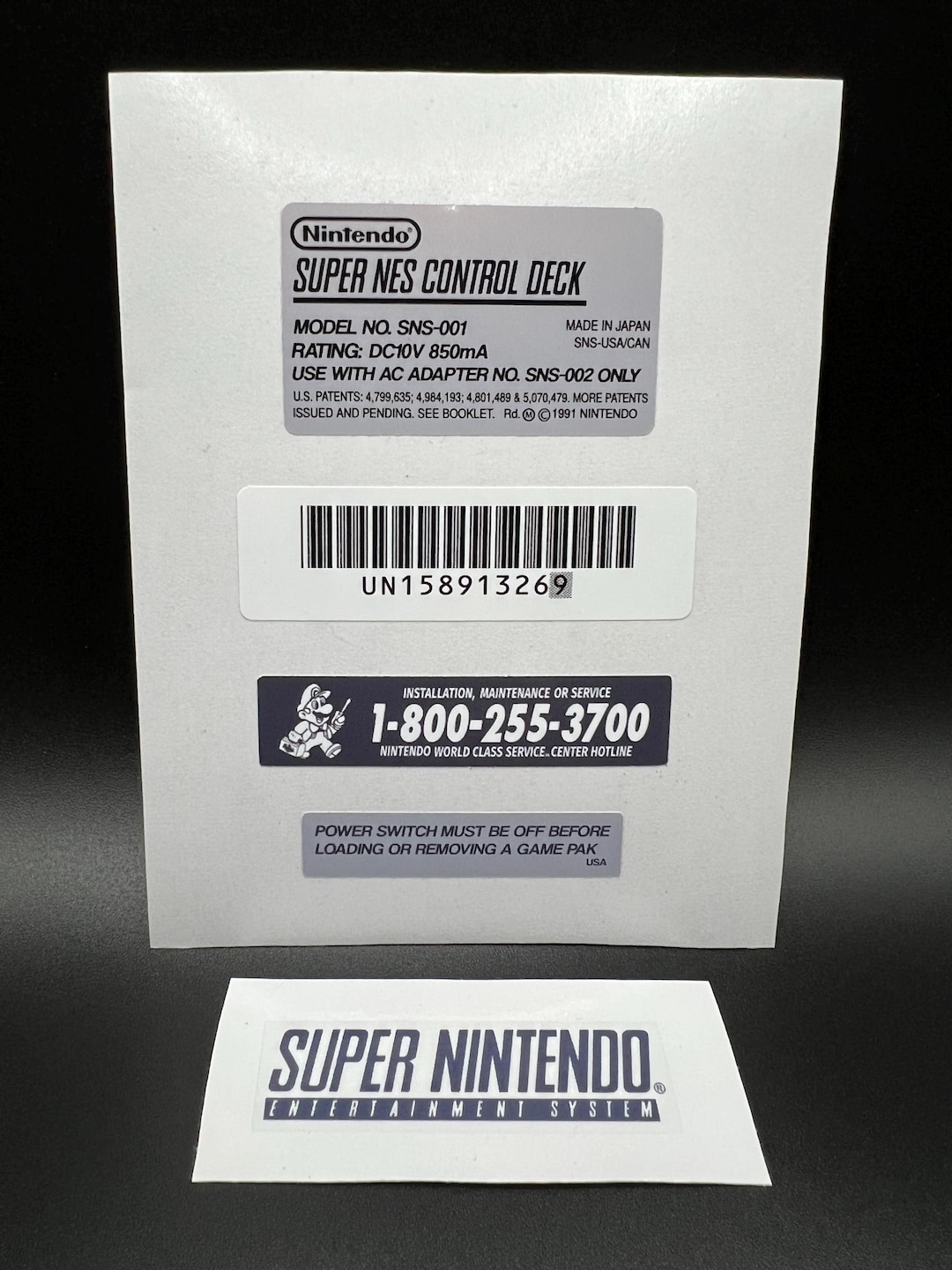 SNES Console Labels - Etsy