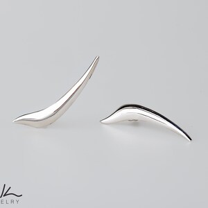 Ultra Modern THORN Studs | Contemporary KRIK Designer Jewelry | Avant ...