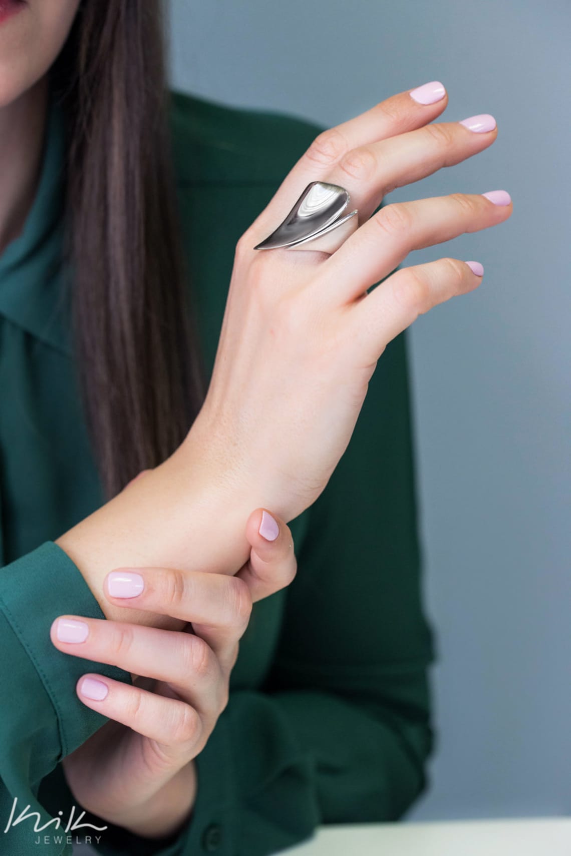 Spectacular Designer Ring Modern Silver Ring Futuristic - Etsy