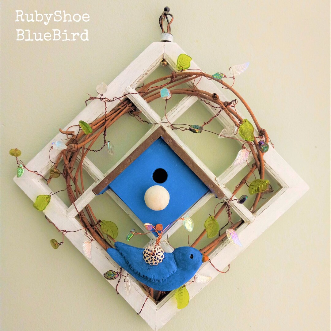 Happy Place Sign. Bluebird Decor. Bluebird of Happiness. Bluebird Gifts ...