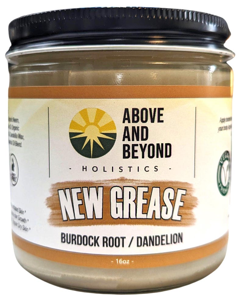 Burdock Root/dandelion - New Grease - World’s #1 - Vegan, Non-greasy ...