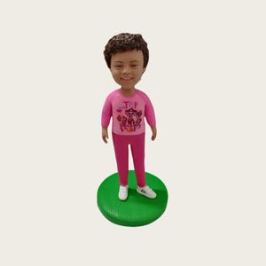 Custom Girl Bobblehead From Photo, Personalized Look Alike Doll, Unique ...