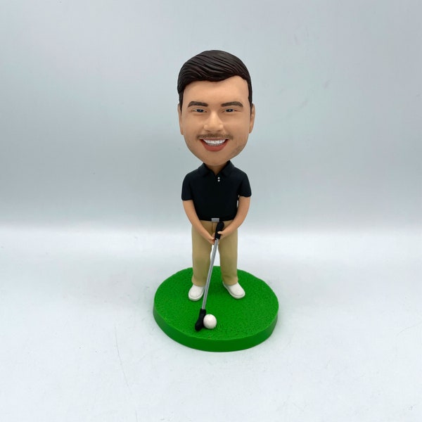 Golf Bobblehead - Etsy