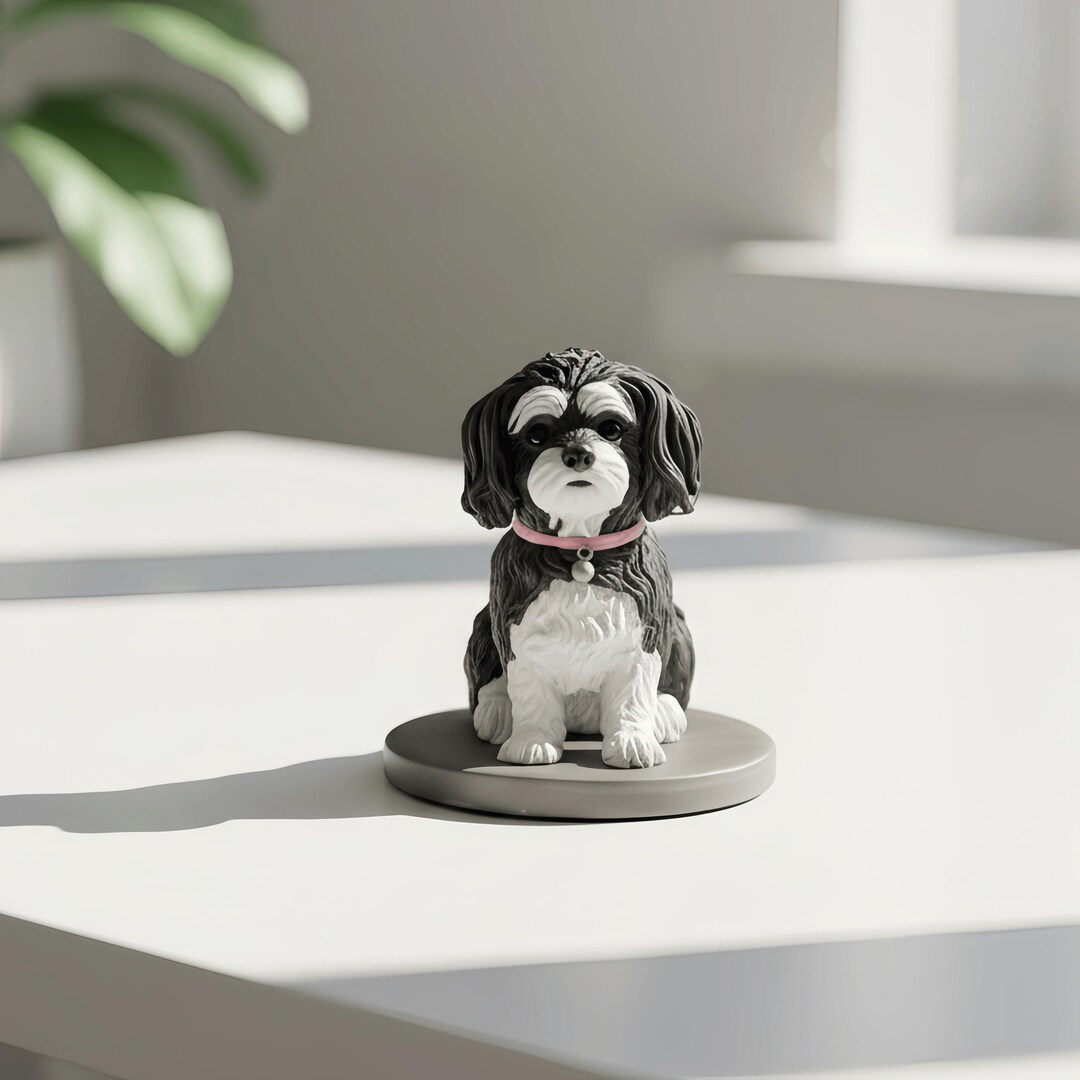 Custom Pet Figurine From Photo, Personalized Pet Statue, Realistic Dog ...